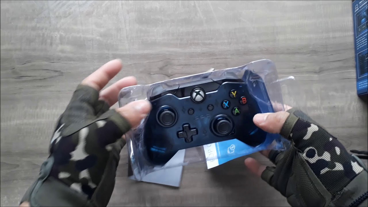 UNBOXING DE CONTROL DE XBOX ONE AZUL PDP ESPAÑOL MIDNIGHT BLUE - YouTube