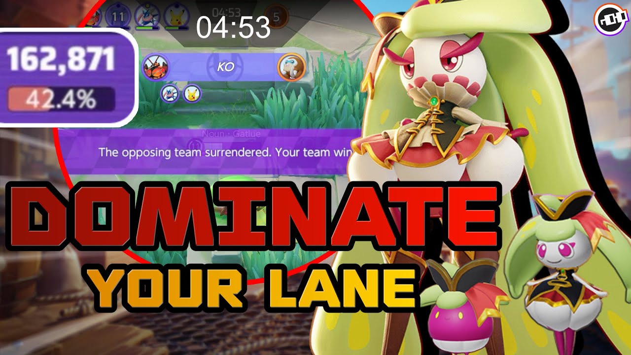 162K TSAREENA DOMINATES THE LANE! Must Try Build! | Pokemon UNITE - YouTube