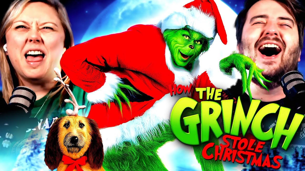 HOW THE GRINCH STOLE CHRISTMAS (2000) | Movie REACTION! | Jim Carry ...