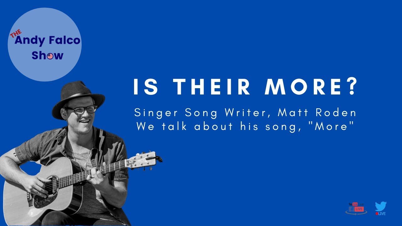 Singer Song Writer, Matt Roden - "More" - YouTube