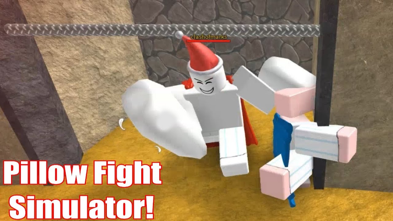 Roblox: OMG!!! I LOVE THIS - PILLOW FIGHT SIMULATOR!! - YouTube