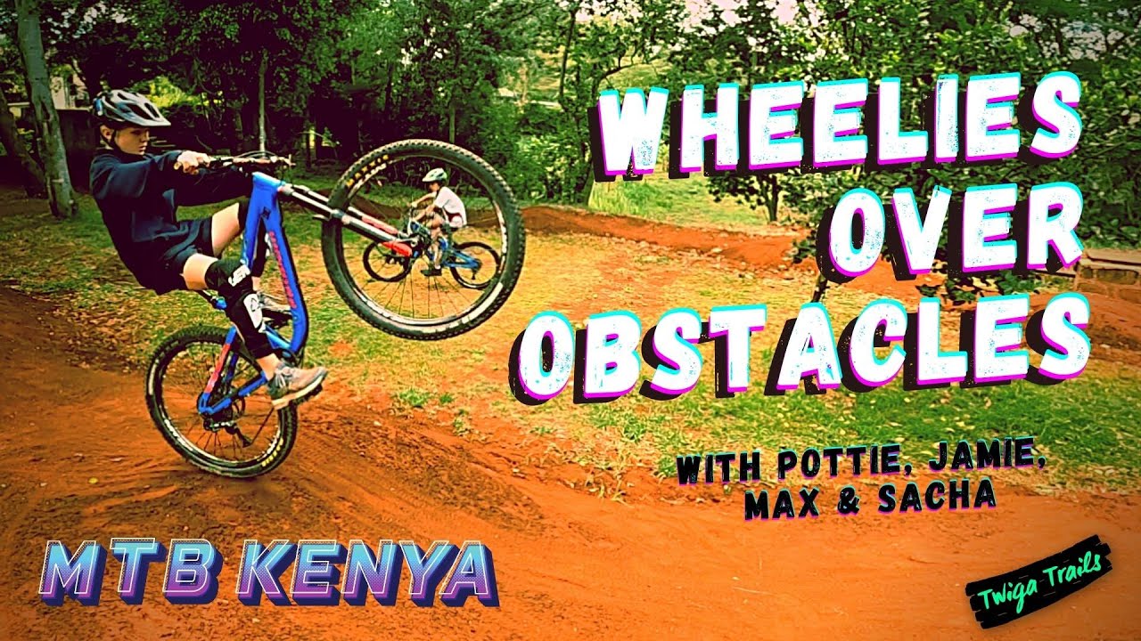 How to Wheelie over Obstacles - YouTube