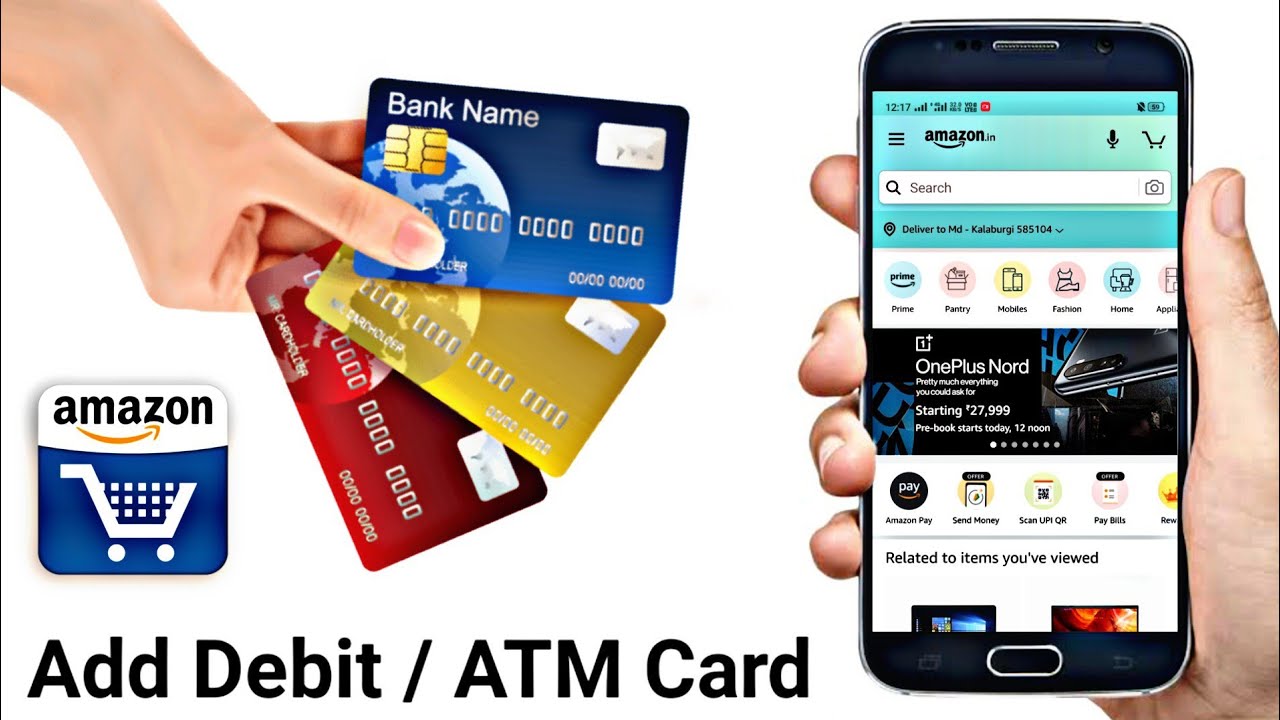 Amazon Pe Debit Card Add Kaise Kare 2020 | How To Save Debit Card In ...