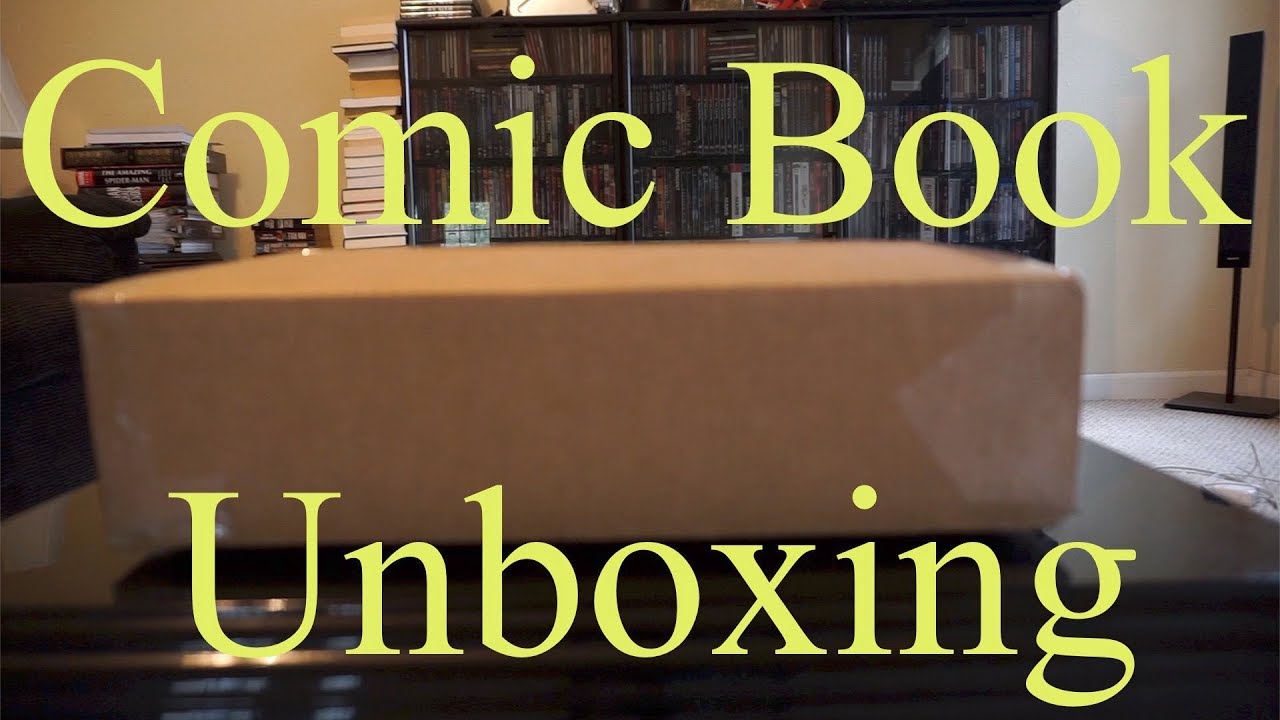 Comic Book Unboxing DCBS November 2017 - YouTube
