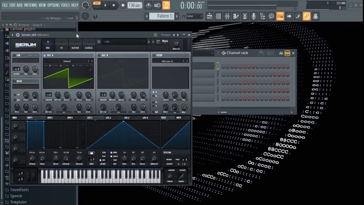 Marimba sounding pluck synth with Serum - YouTube