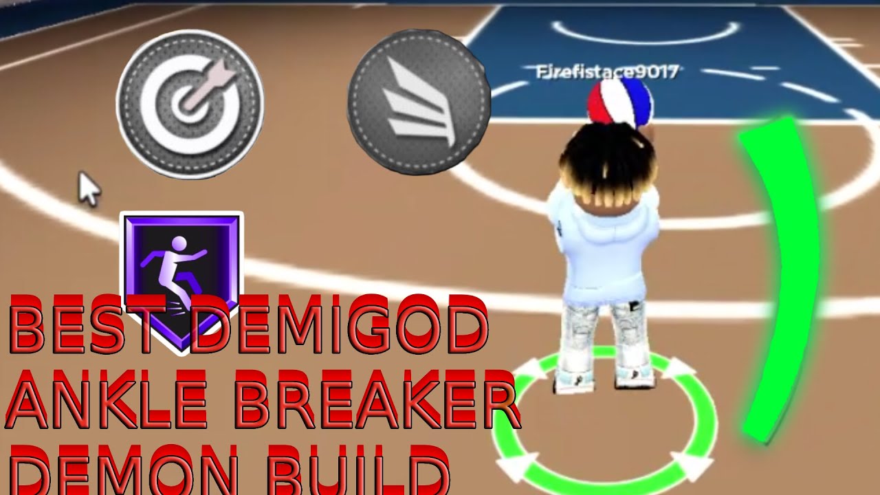 (hoops life) BEST DEMIGOD ANKLE BREAKING DUNKING 3 POINT BUILD ...