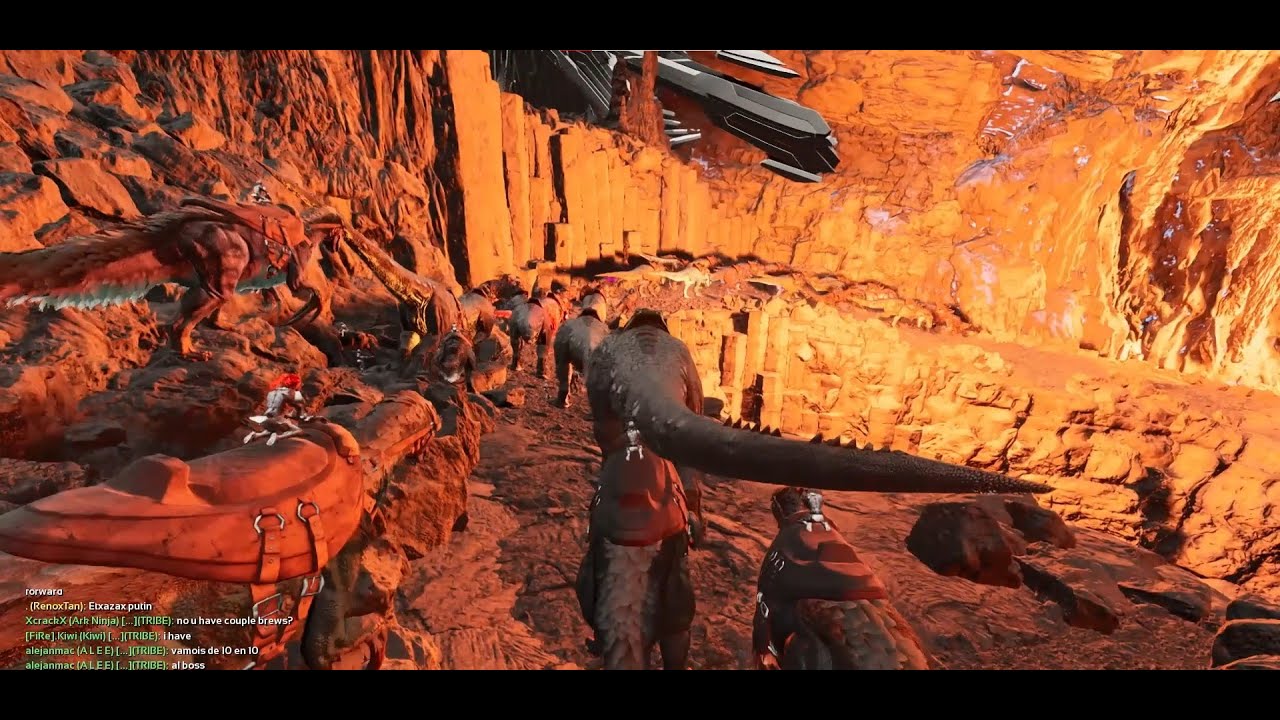 Day 6 [Ascension/Tek Cave]︱Y3︱ Mega Tribe Official ARK Ascended - YouTube