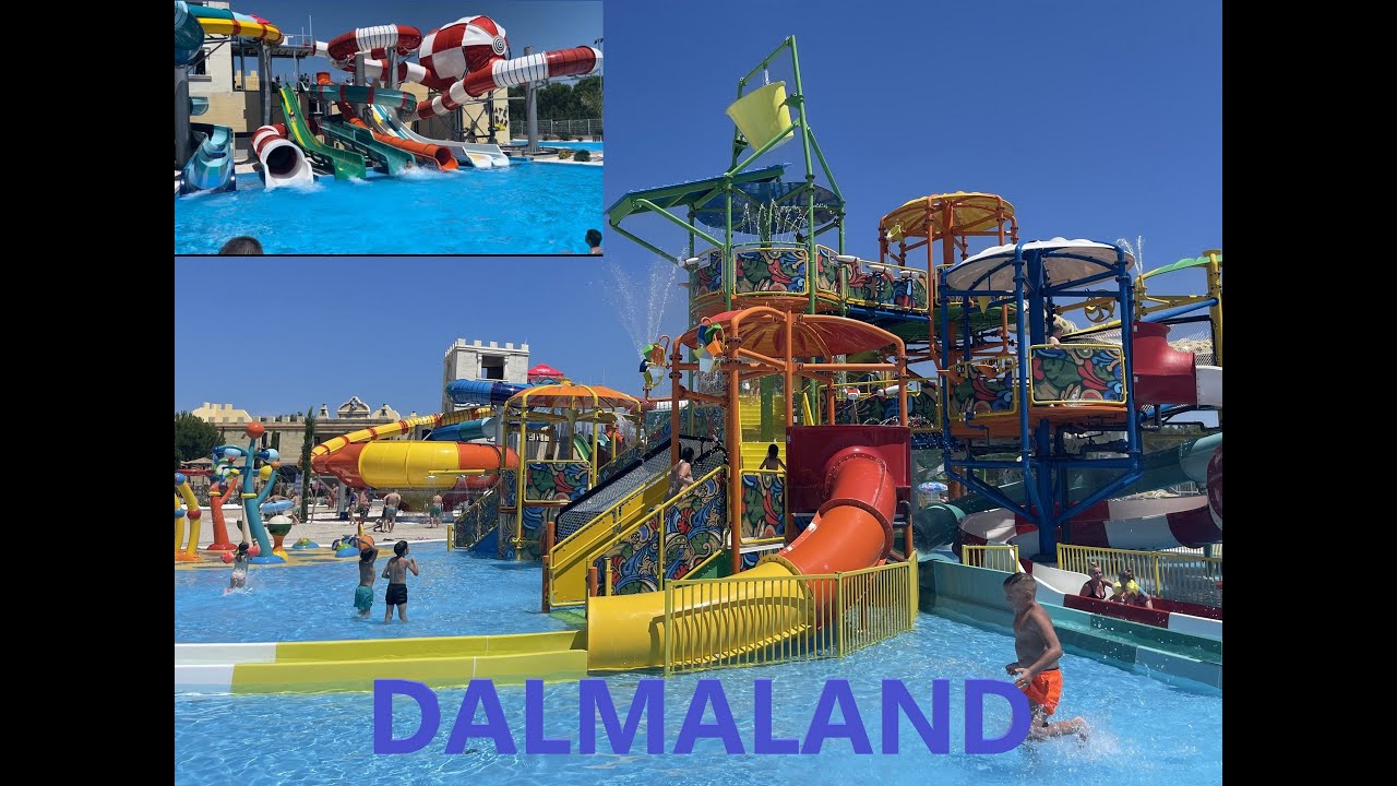 NEW ONLY AQUA & FUN PARK IN CROATIA DALMALAND / VODENI I ZABAVNI PARK BIOGRAD - YouTube