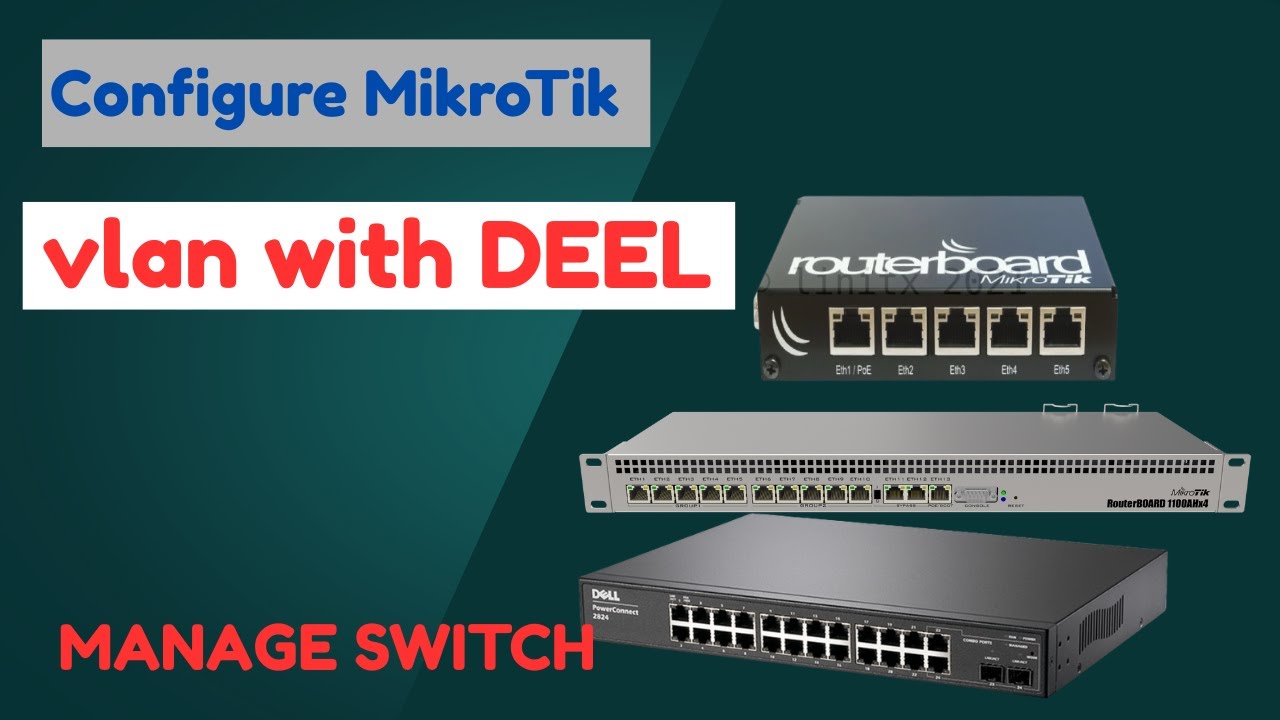05 How to create vlan and remove vlan range on del - YouTube