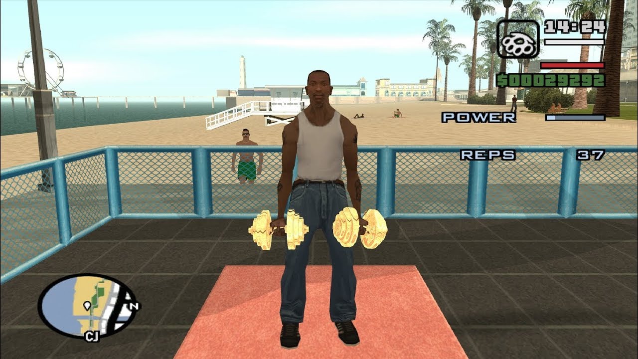 Starter Save - Part 11 - GTA San Andreas - First-Person mod - complete ...