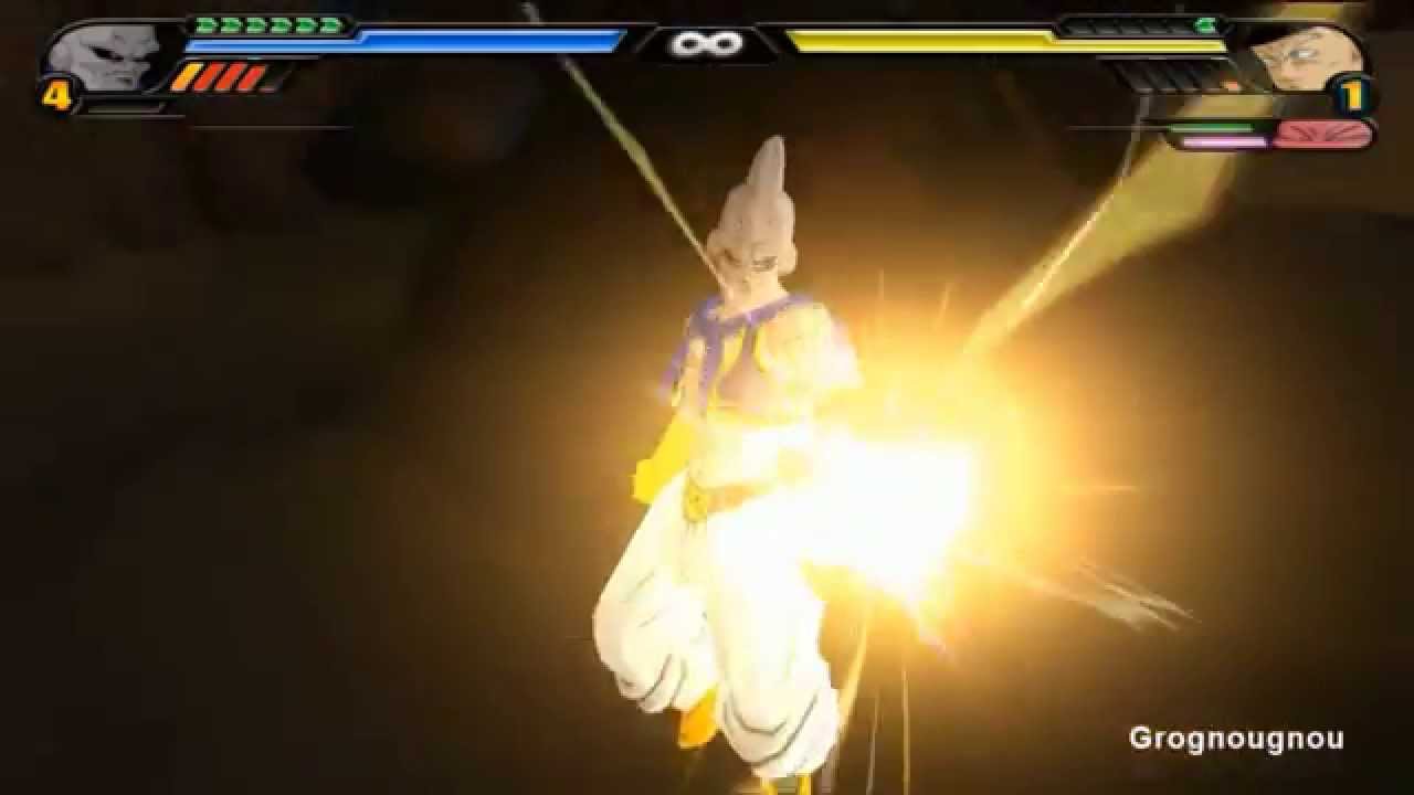 Majin Buu VS Evil Buu Fight : Evil Buu uses the Guilty Flash ! (DBZ ...