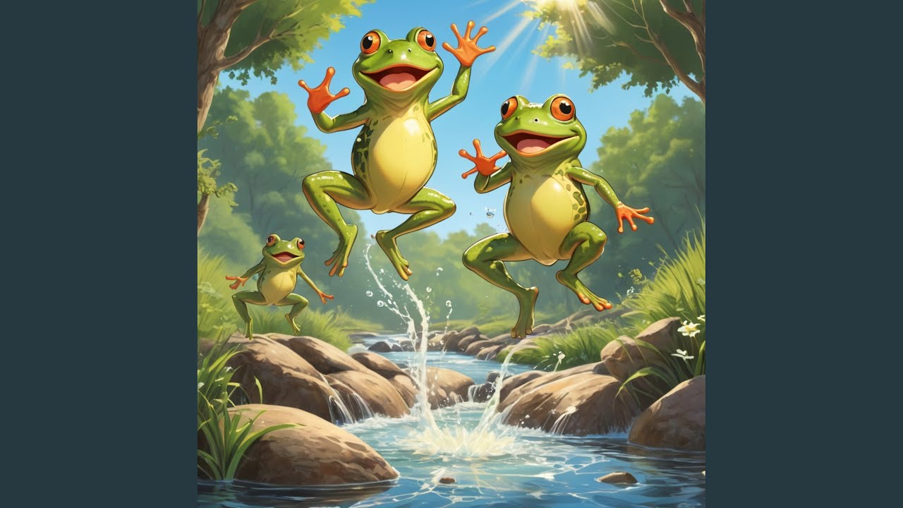 Frogs hop, froggy hop - YouTube