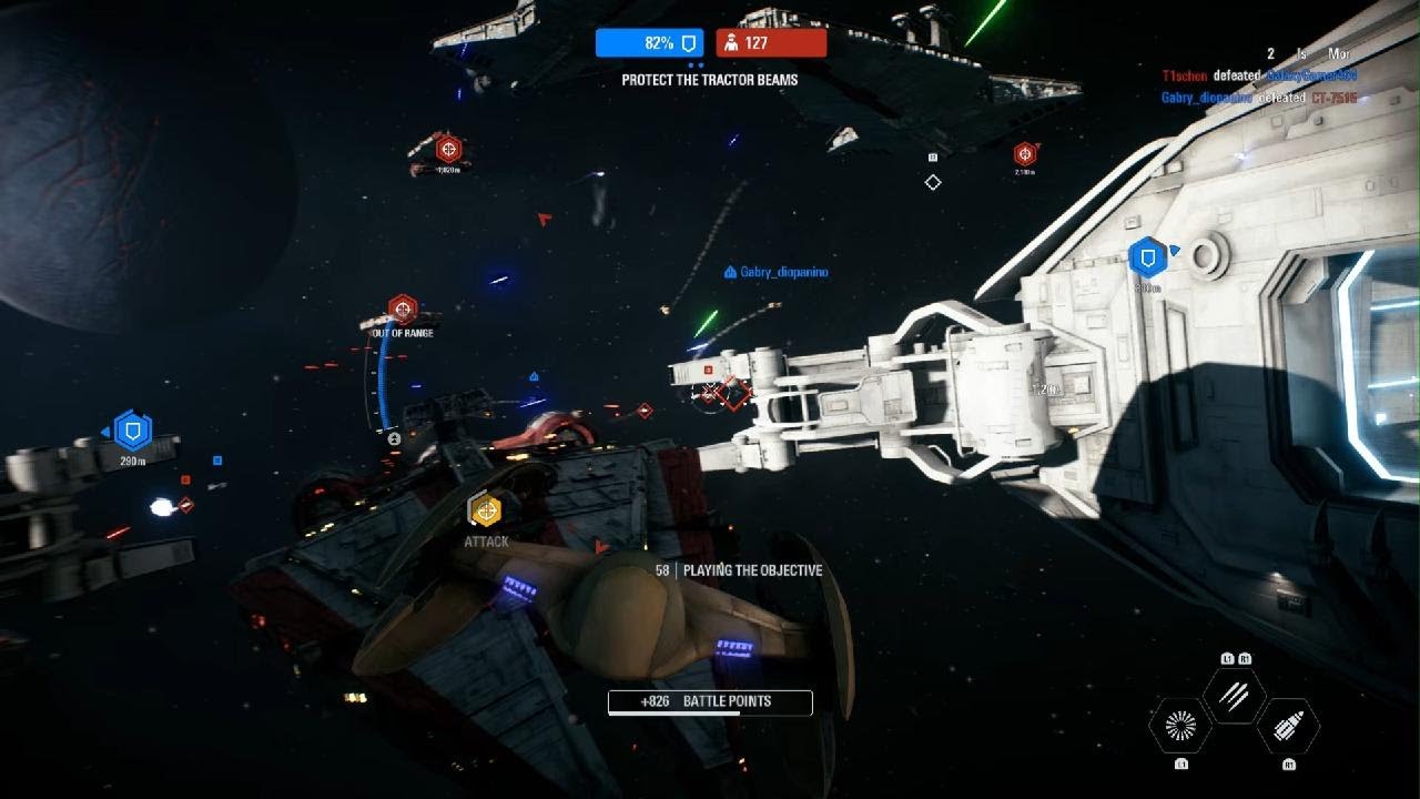 Star Wars Battlefront 2 Starfighter Assault - Ryloth - YouTube
