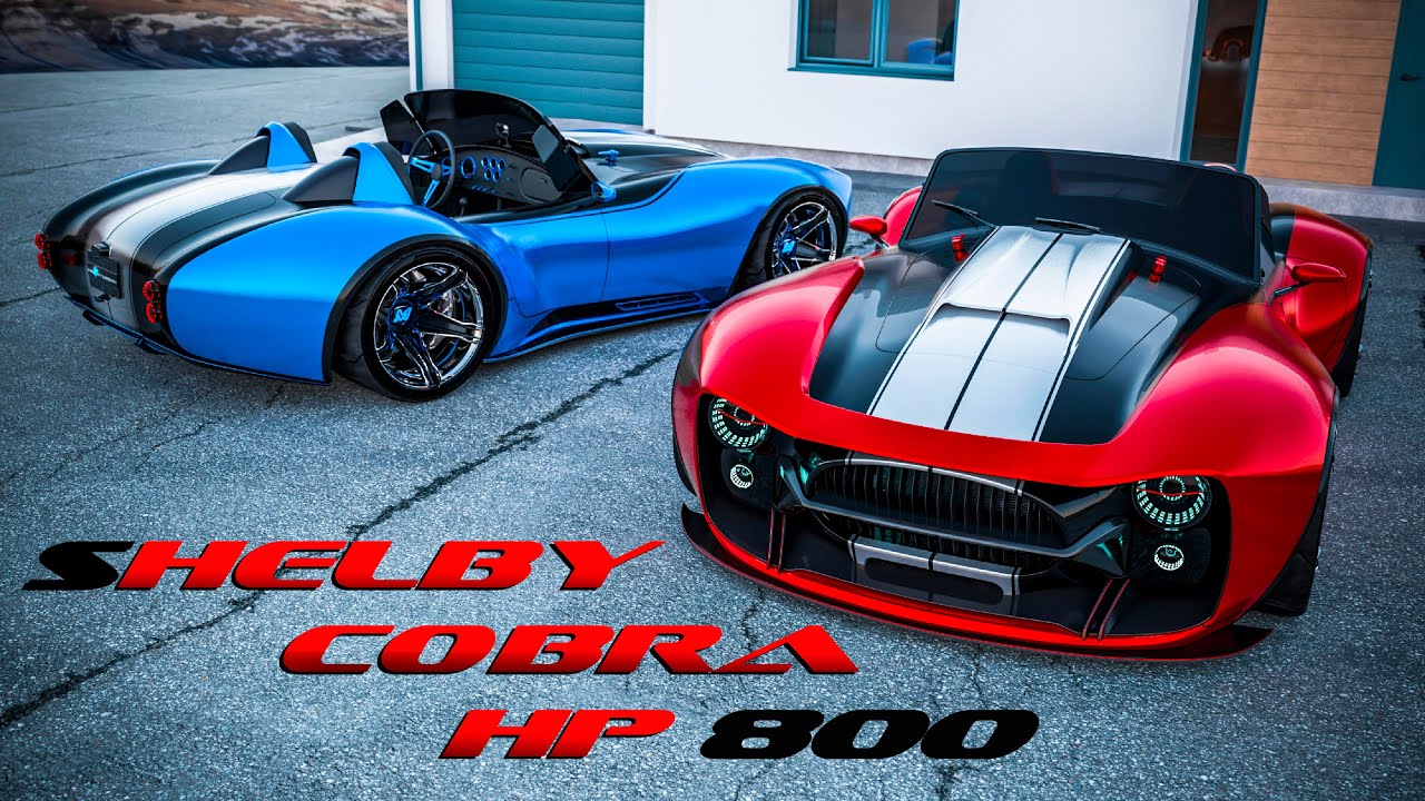 Iconic Shelby Cobra HP 800 - YouTube