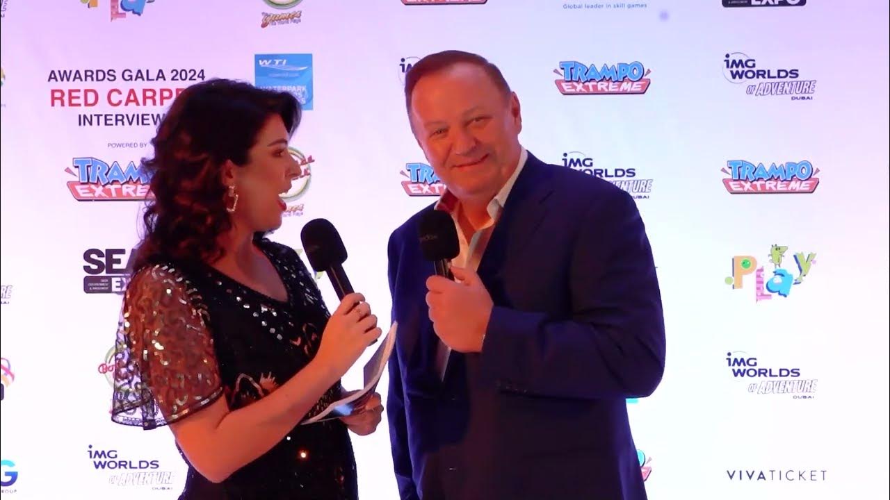 Red Carpet Interview MENALAC Awards Gala 2024 - YouTube