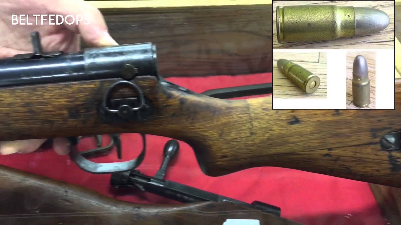 WWII japanese type 100 smg - YouTube