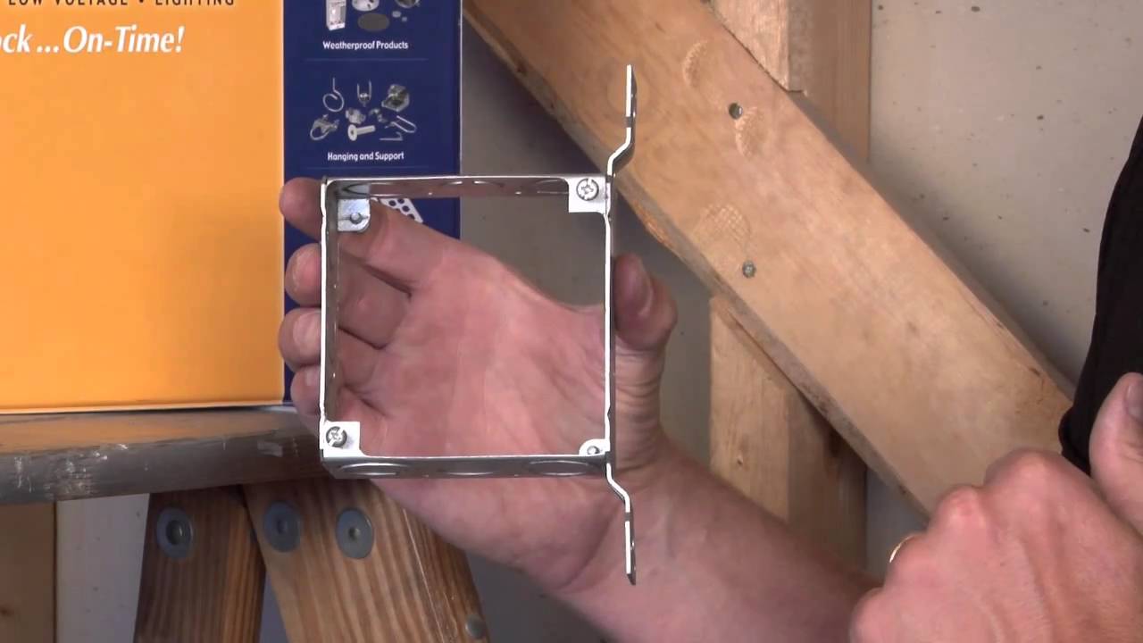 4" Square and 4-11/16" Dual Access Box Extension Rings - YouTube