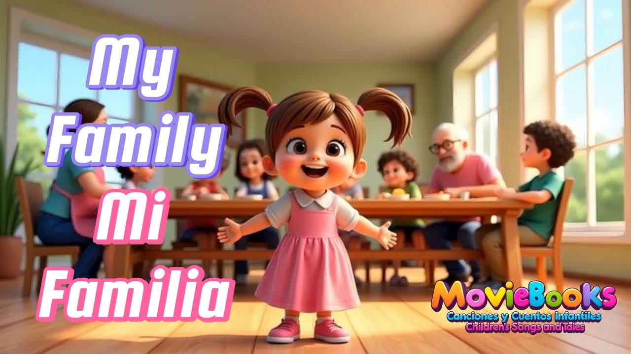 MY FAMILY/ MI FAMILIA: BILINGUAL SONG #cancionesinfantiles # ...