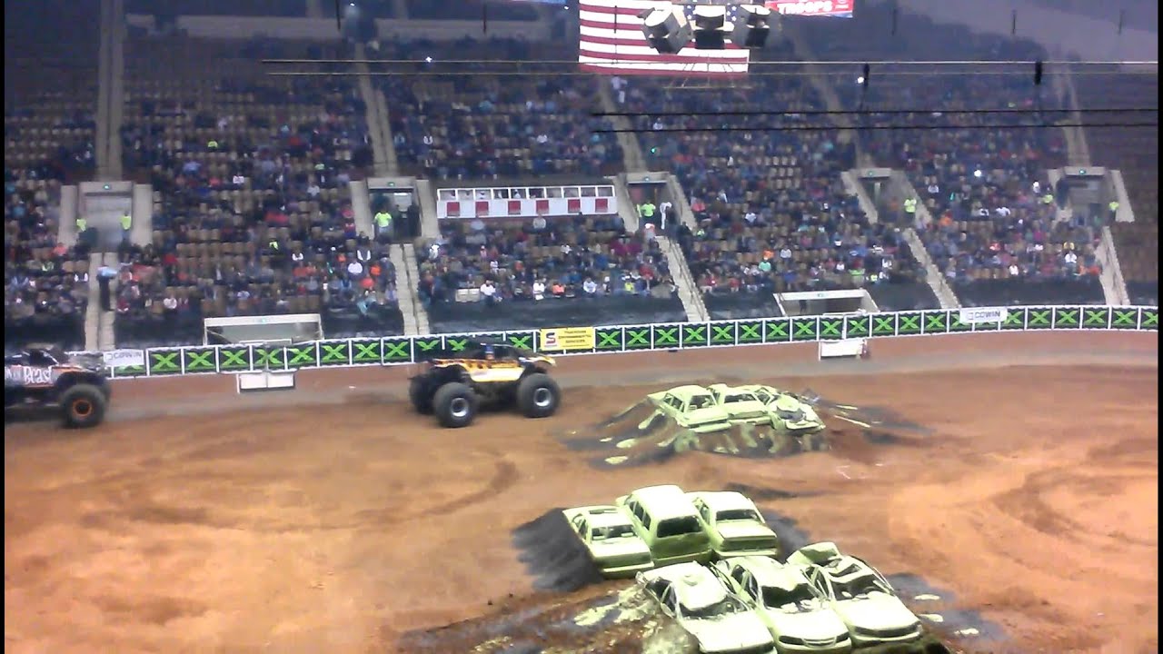 Monster X Tour Garrett Coliseum(19) - YouTube