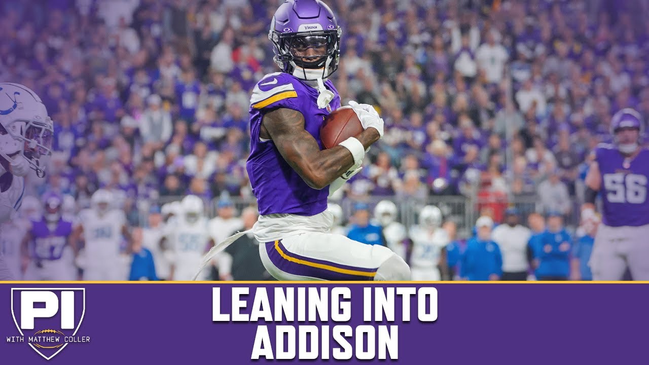 Will the Vikings ever lean into Jordan Addison? - YouTube