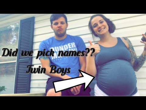 Reacting to the names you chose for our twins | Twin Boy Names.