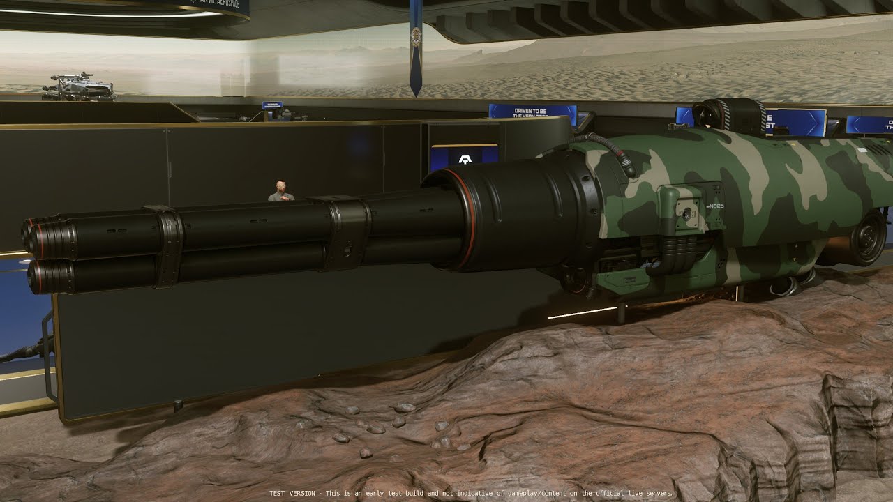 INV57 Ballistic Gatling Gun for NOVA tanks | Star Citizen - YouTube