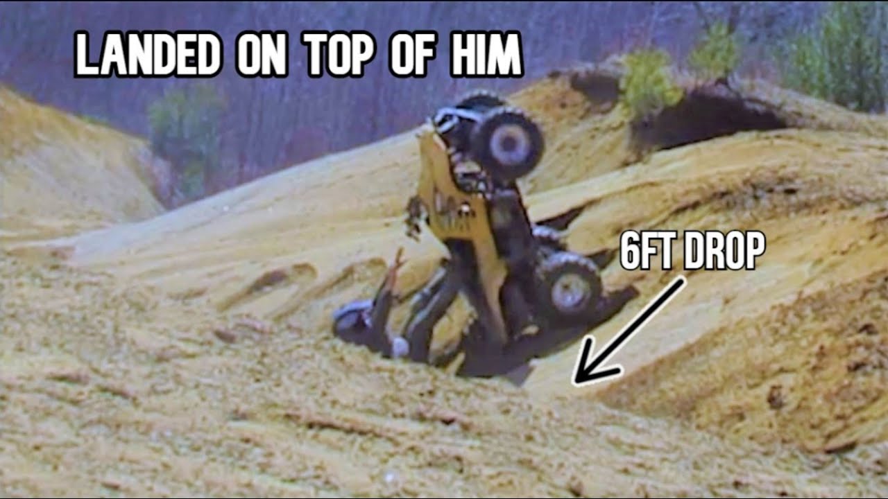 Four Wheeler flipped over on top of me! - YouTube