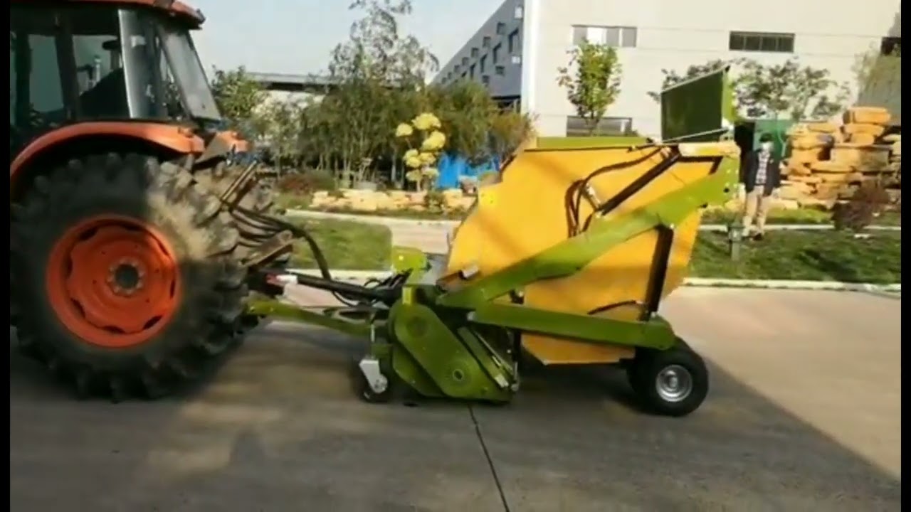 HANMEY FCA Collector Flail Mower - YouTube