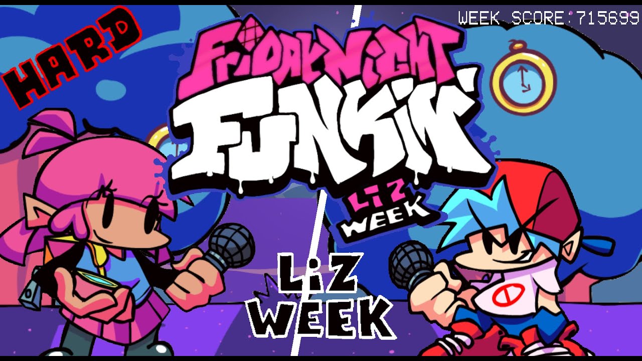 Friday Night Funkin' VS Liz Hard difficulty (Class Room, Forbidden-Love ...