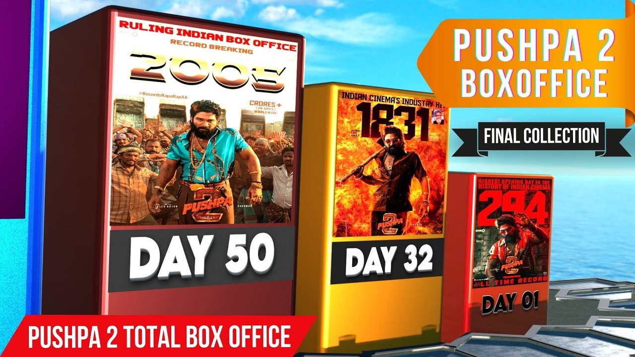 Pushpa 2 final box office collection | Pushpa 2 day wise collection ...