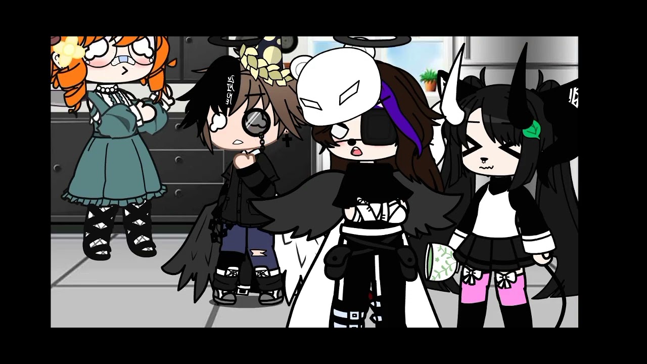 Chris thew a knife and almost hit clara and the black hair girl is ...