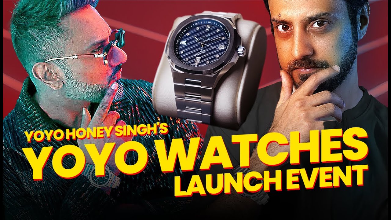 Yo Yo Honey Singh’s Watch Brand is HERE! | YOYO x TITAN Dubai Launch Vlog - YouTube