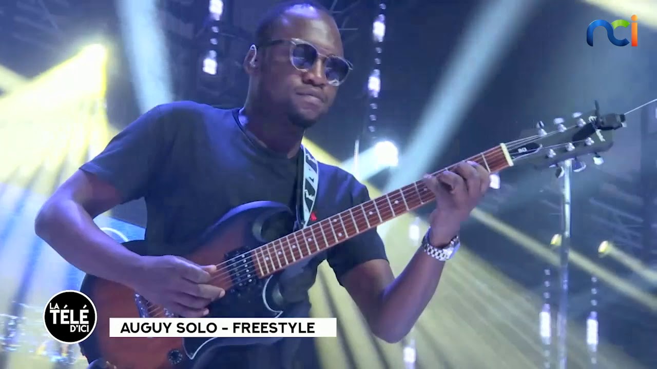 AUGUY SOLO en freestyle dans La Télé d'Ici - YouTube