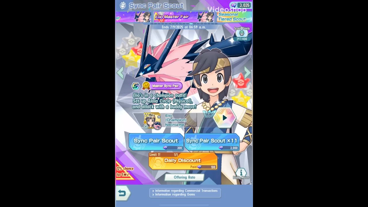 Pokemon Masters EX Scout Video Elio Come Home - YouTube