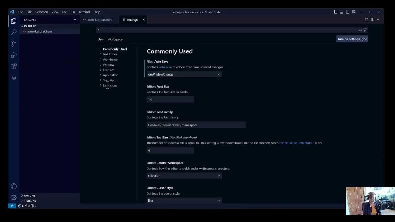 WEB lesson - your first web page - YouTube