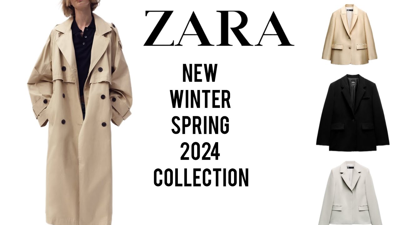 ZARA NEW WOMEN'S COLLECTION 2024 WINTER SPRING.ZARA HAUL. FASHION ...