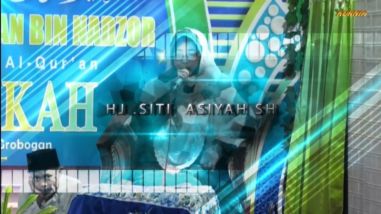 Mauidhoh Hasanah oleh Bu Nyai Hj.Siti Asiyah Tahun 2022 TPQ Al Barokah Pedak Leyangan.. - YouTube