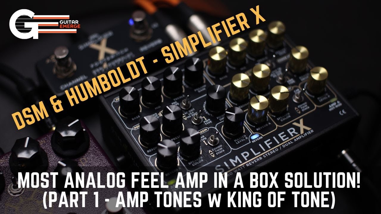 DSM & Humboldt - Simplifier X (Part 1 - Most Analog Feel Amp In A Box ...