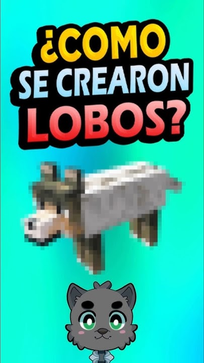 ¿Cómo se Crearon los LOBOS en Minecraft? - YouTube