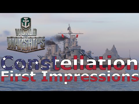 World of Warships- Constellation First Impressions - YouTube