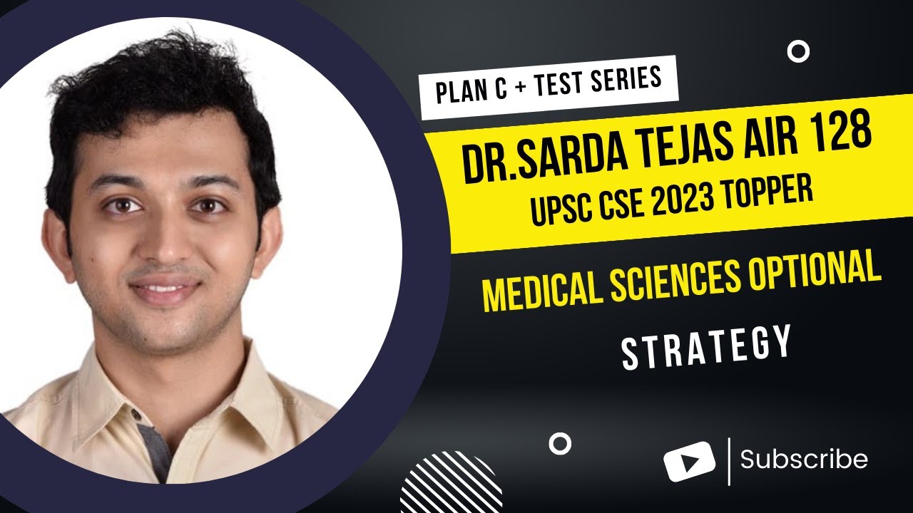 Dr. Sarda Tejas Sudeep AIR 128 | UPSC CSE 2023 | Topper Interview ...