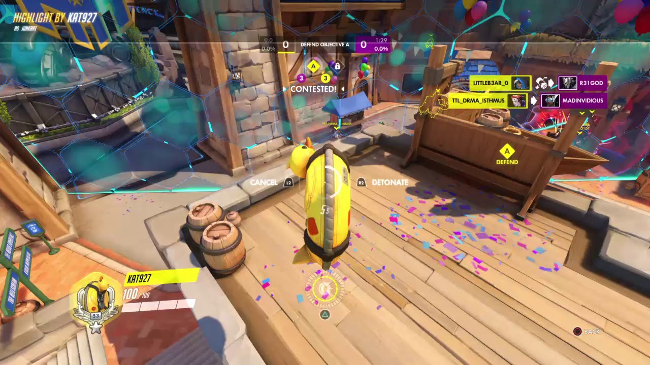 Overwatch: How to rip tire - YouTube