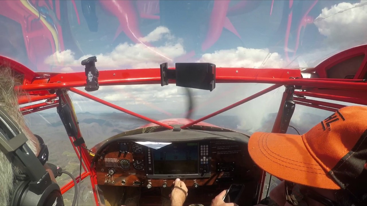 Little Switzerland to Foothills over the Dobson Knob Fires - YouTube