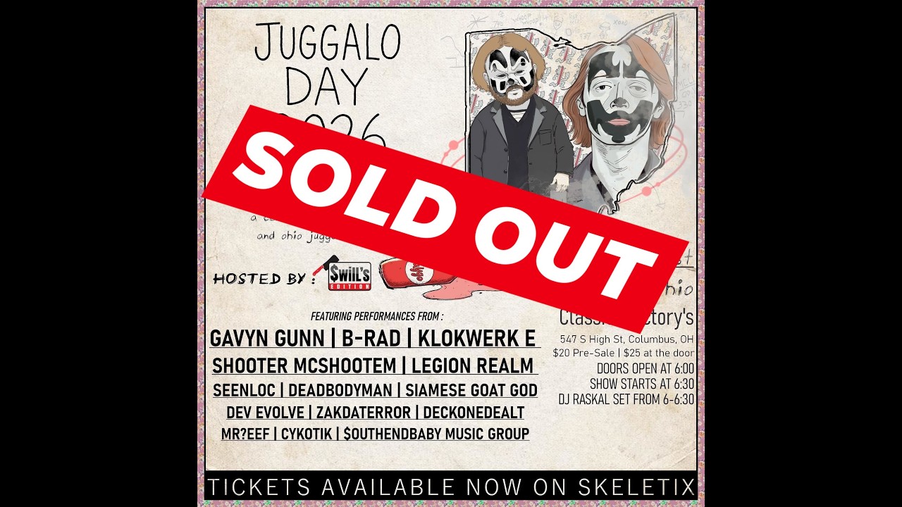 Klokwerk E "Bust" Juggalo Day 2/21/26 Columbus, OH - YouTube