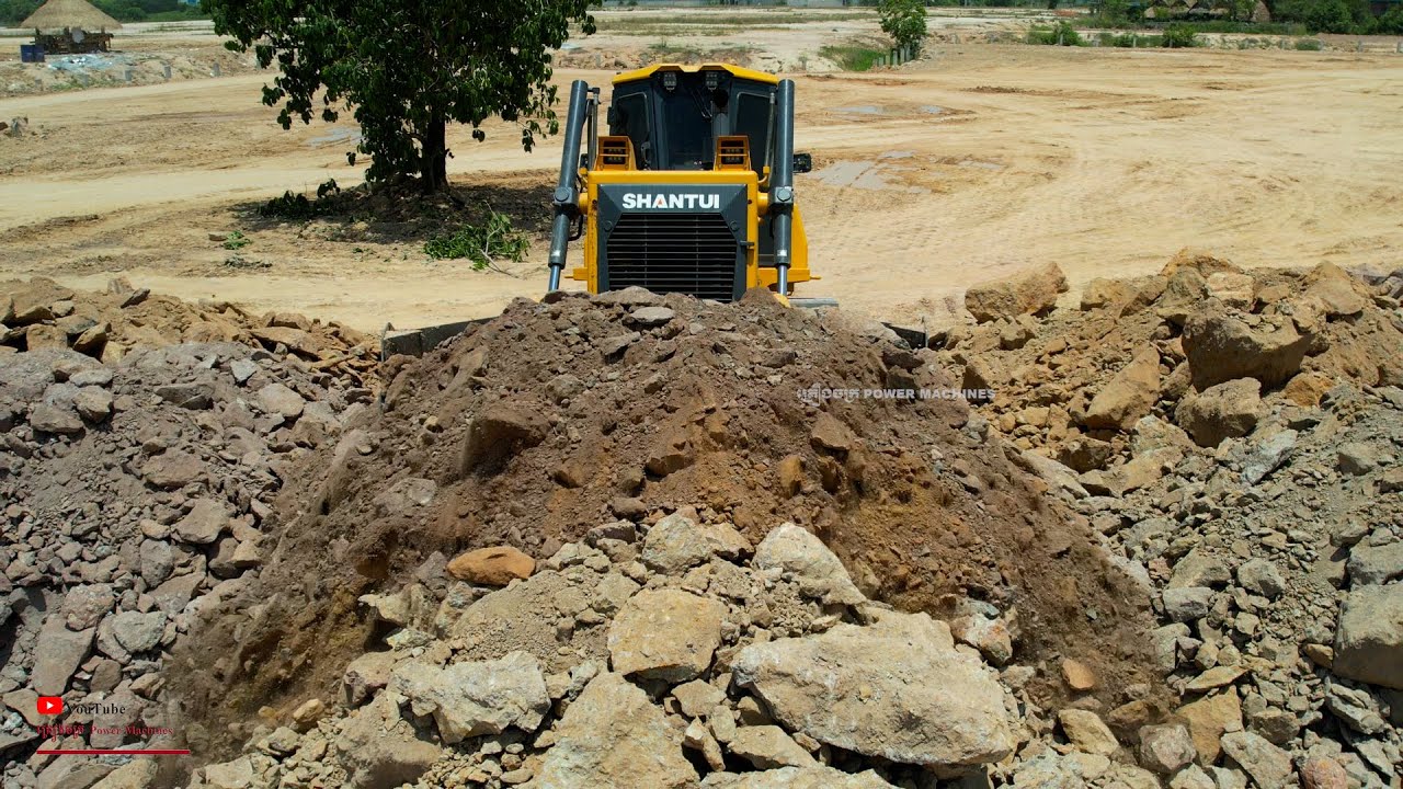 RockSoils Clutter Extreme Good Bulldozer Pushing With Skills Operator ...