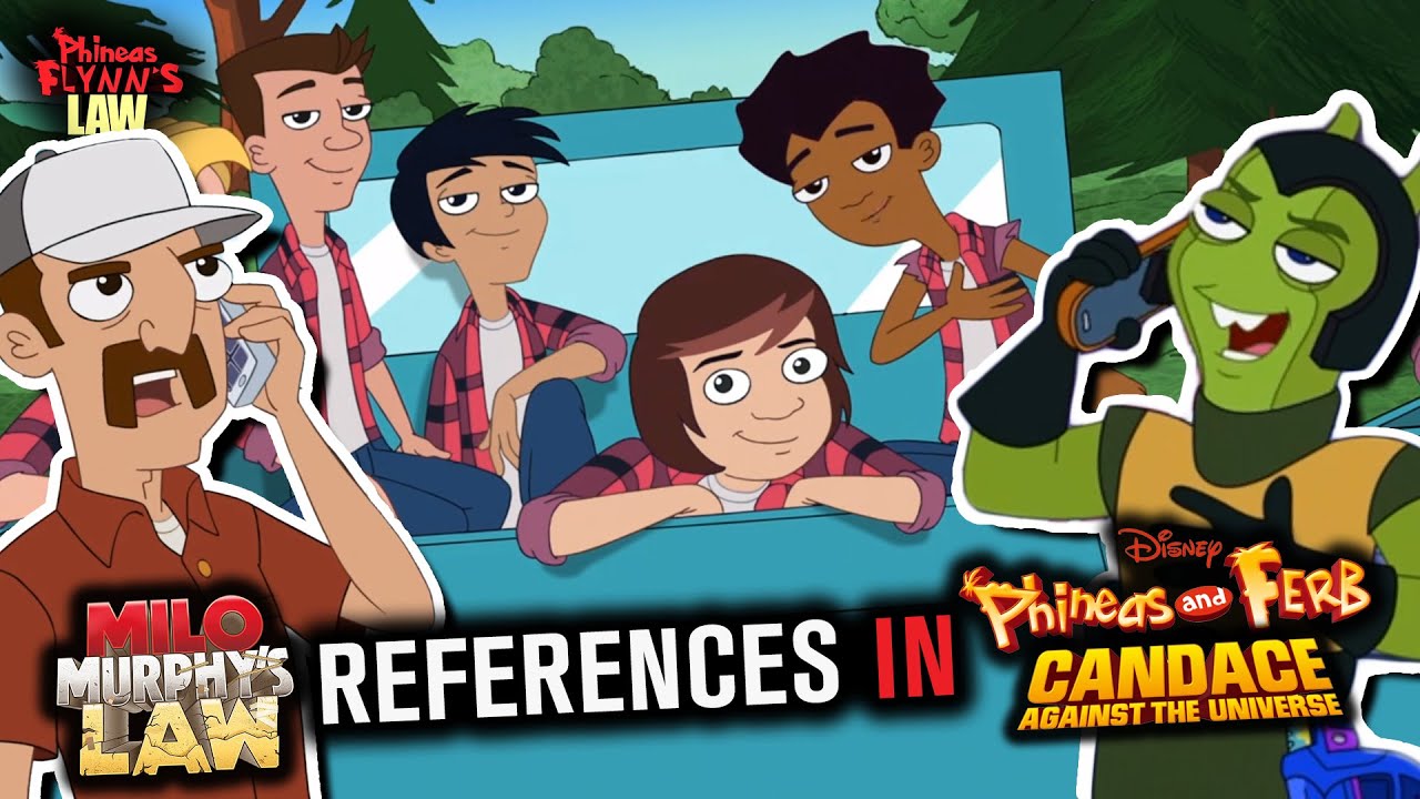 EVERY Milo Murphy's Law Reference in Candace Against the Universe - YouTube