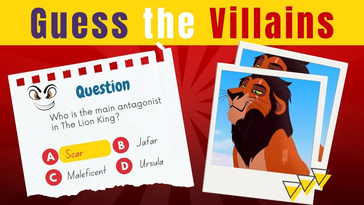 Can You Guess These Super Villains?| Villains Quiz | Guess the Villain ...
