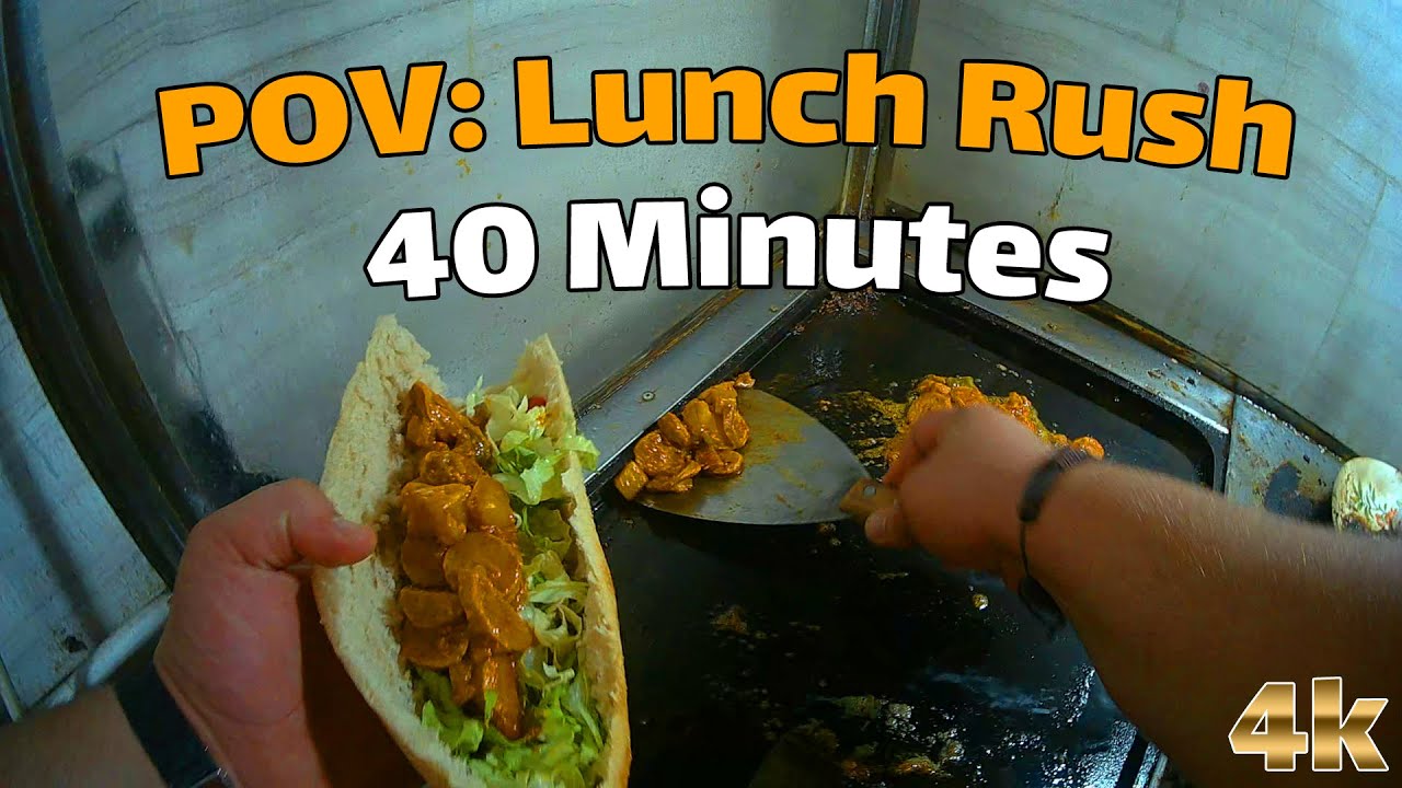 🍔 POV: LUNCH RUSH – Juicy Burger Marathon (40 Minutes) 🍟🥓 - YouTube