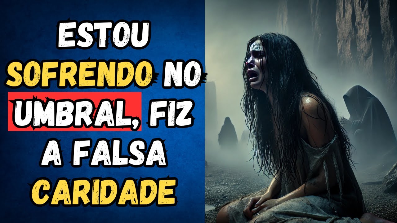 Espírito relata que foi para o umbral pela falsa caridade | espiritismo ...