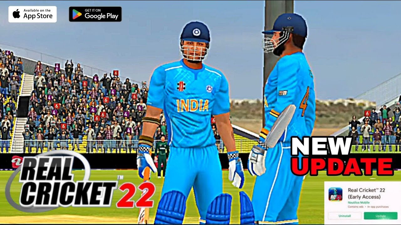 Real Cricket 22 | Real Cricket 22 New Update | Rc 22 | Rc 22 New Update | Cricket 22 New Update ...